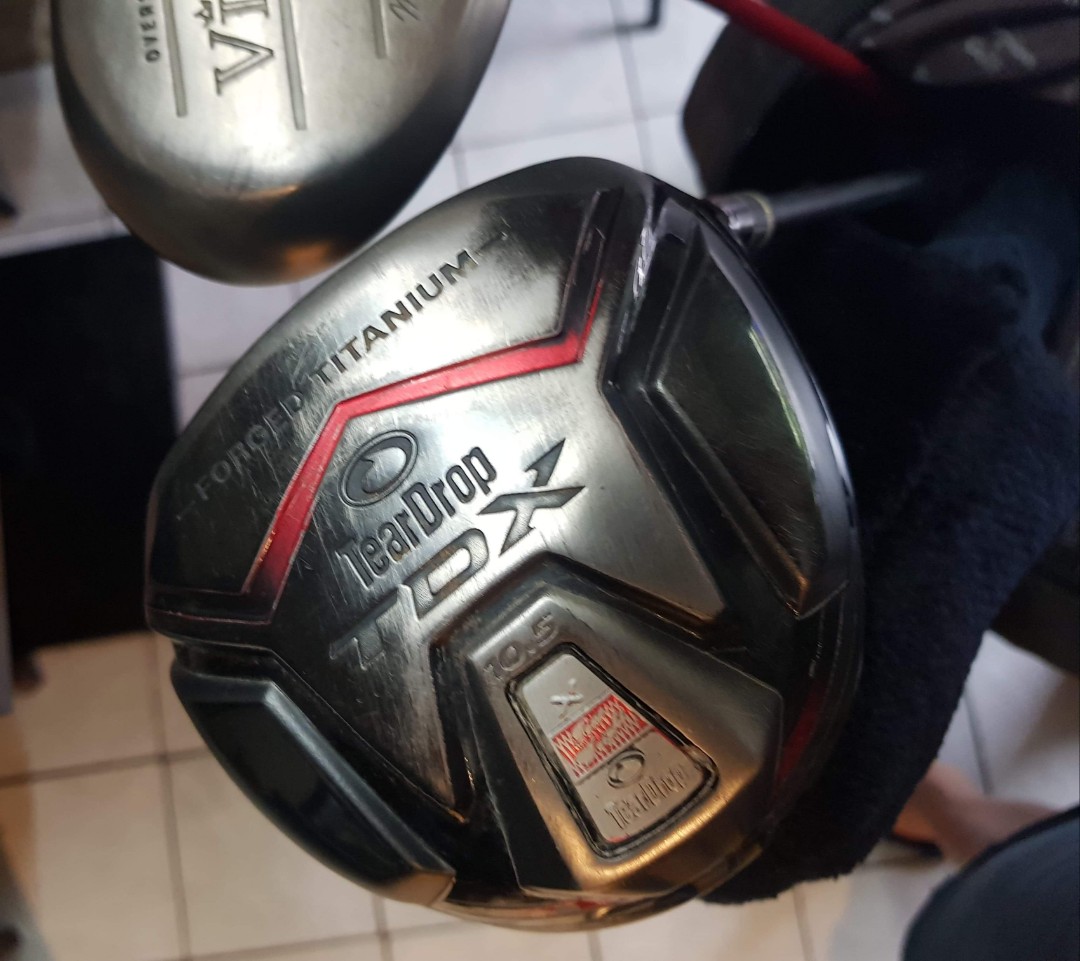 TDX TearDrop Titanium Driver, Sports Equipment, Sports & Games, Golf on ...