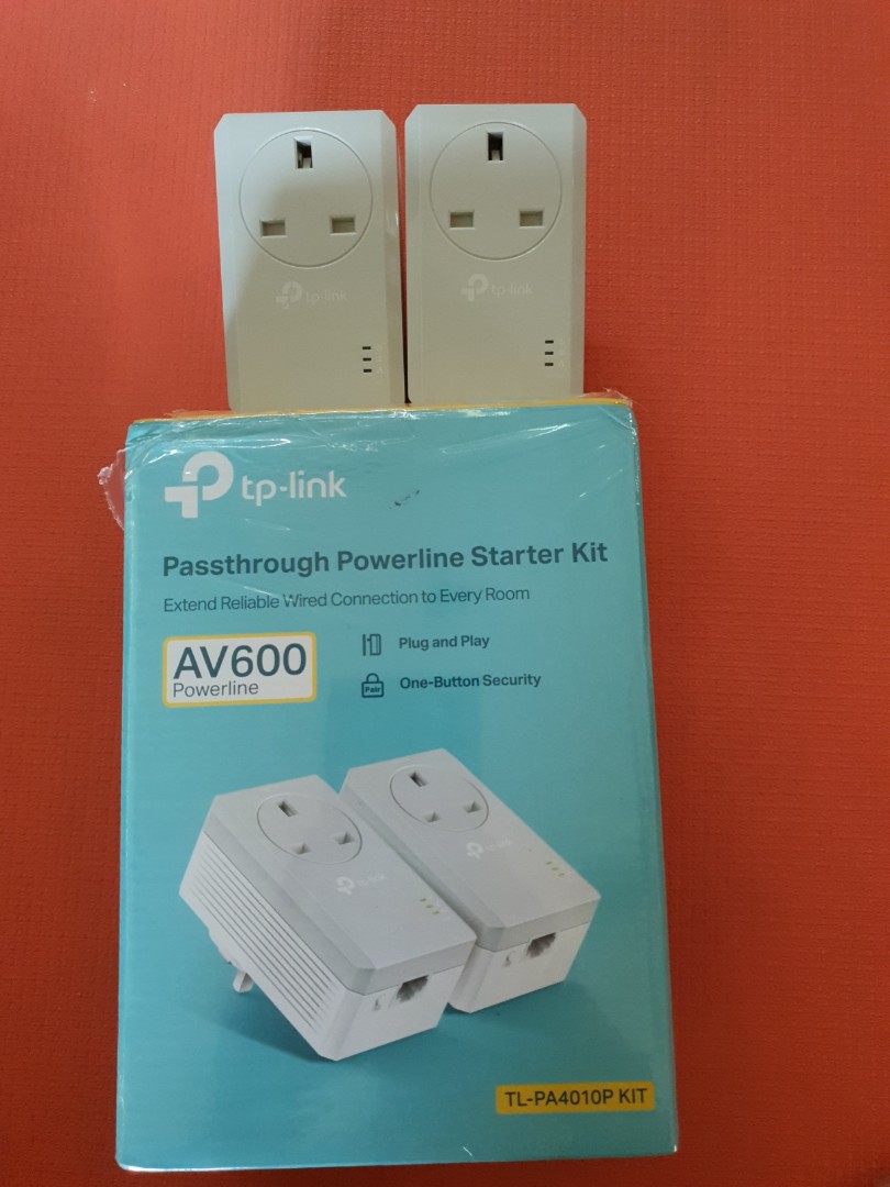 Tp Link Av600 PowerPoint Starter kit, Computers & Tech, Parts ...