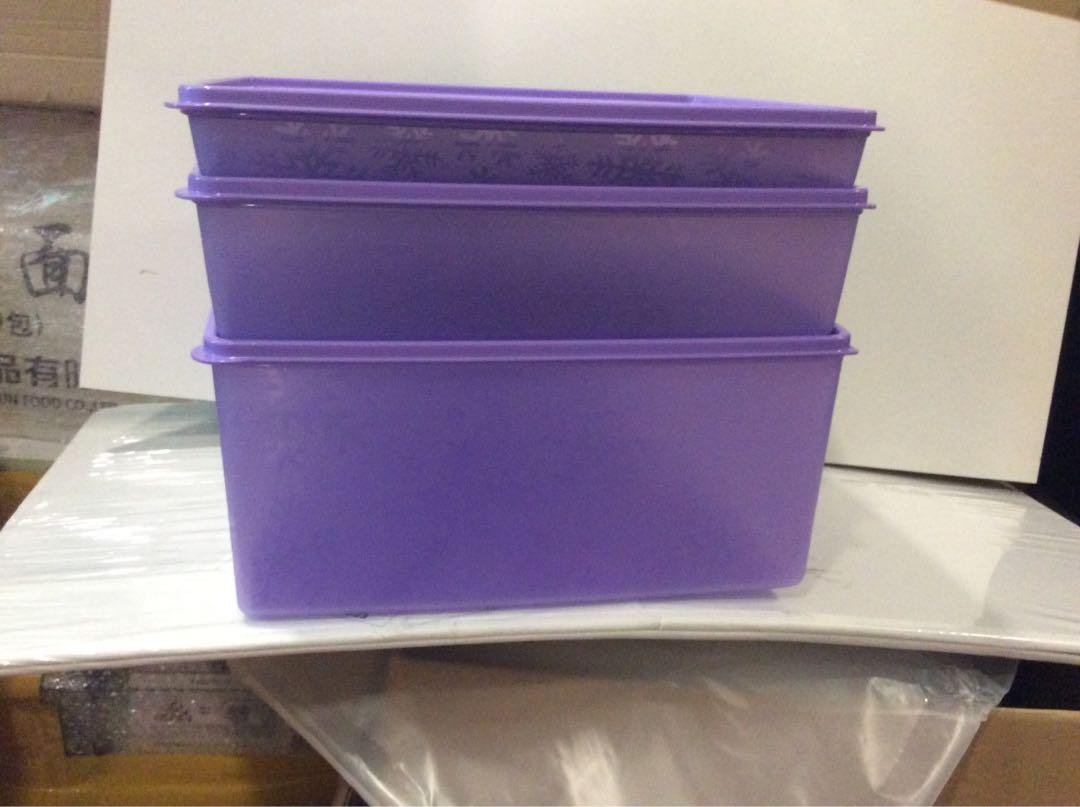 Tupperware slice & Stor Set (3), Furniture & Home Living, Kitchenware ...