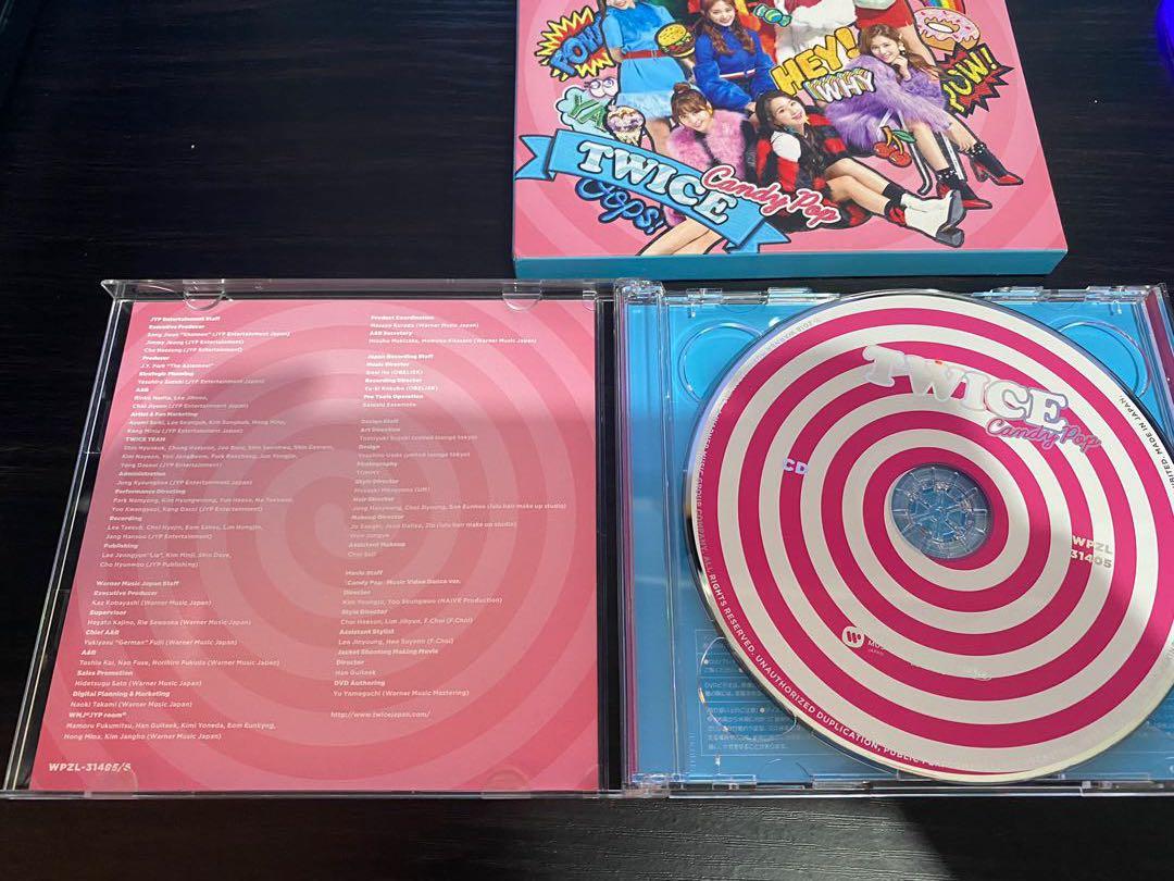 TWICE JAPAN ALBUM CANDY POP UNSEALED, Hobbies & Toys, Memorabilia ...