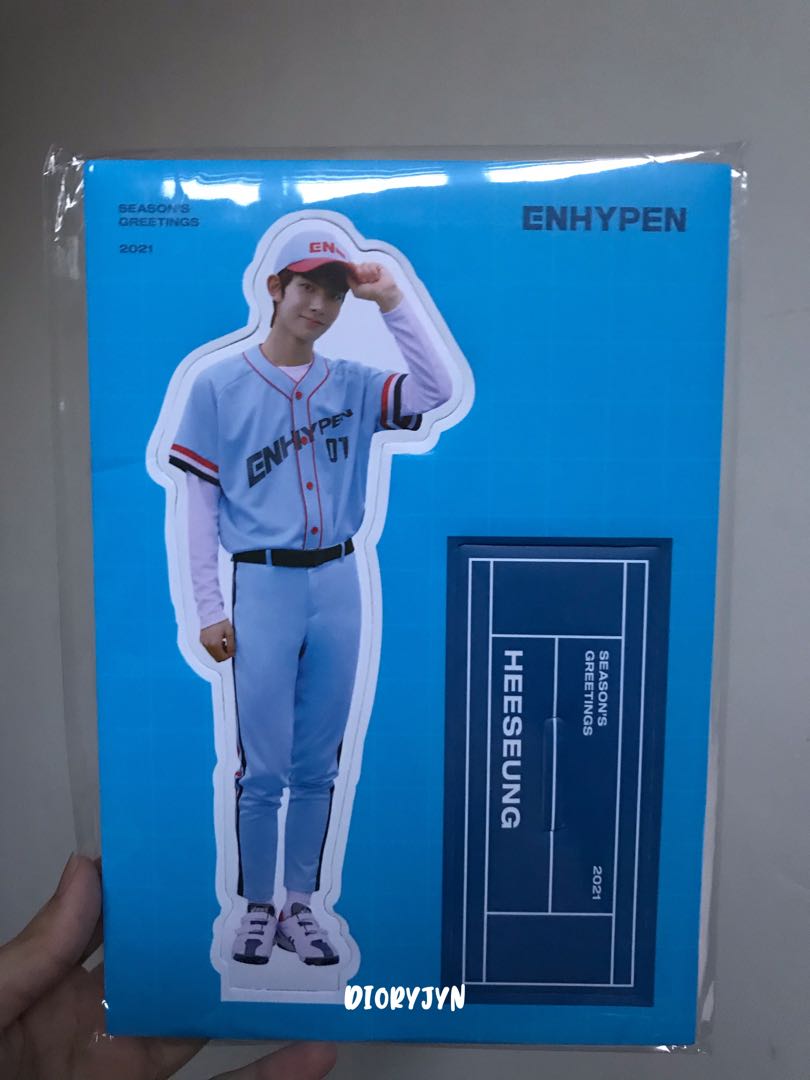 WTS ENHYPEN SEASON GREETINGS 2021 (heeseung standee), Hobbies & Toys ...