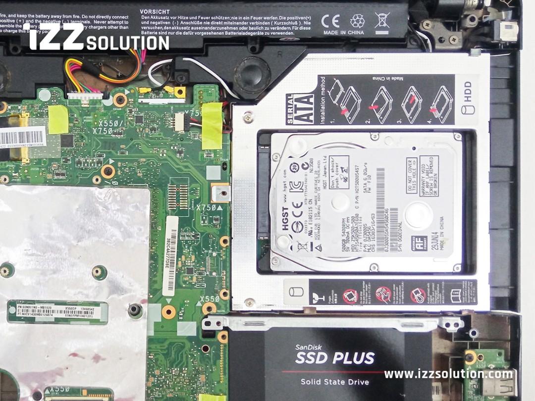 2.5" HDD Hard Disk (12.7mm) Caddy Adapter, Computers & Tech, Parts ...