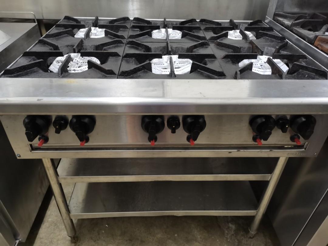 6 ring burner / 6 ring stove/ commercial burner, TV & Home Appliances ...