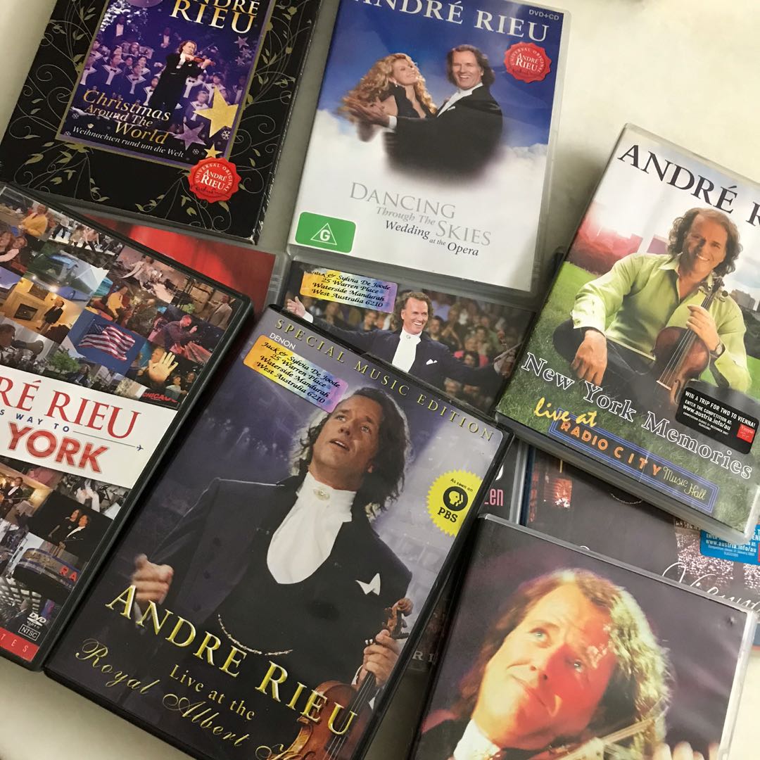 Andre Rieu 10 DVDs (Box Aus), Hobbies & Toys, Music & Media, CDs & DVDs ...