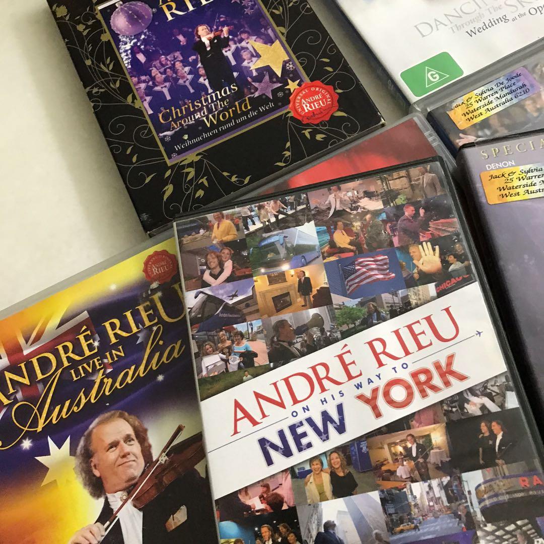 Andre Rieu 10 DVDs (Box Aus), Hobbies & Toys, Music & Media, CDs & DVDs ...