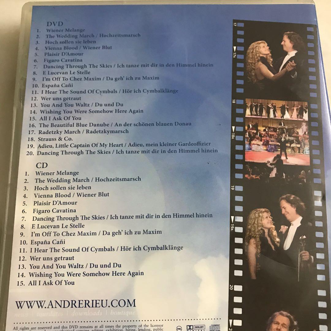 Andre Rieu 10 DVDs (Box Aus), Hobbies & Toys, Music & Media, CDs & DVDs ...