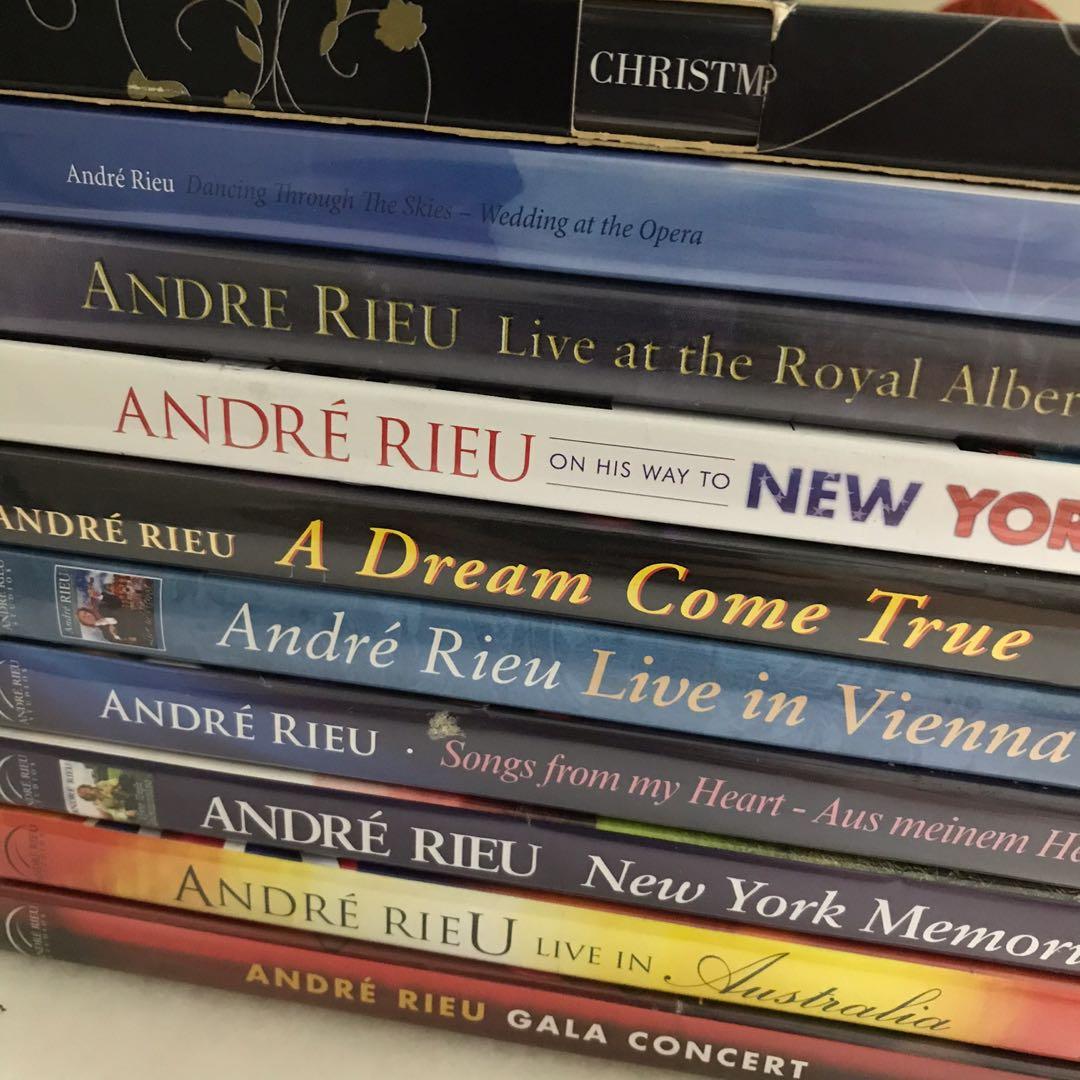 Andre Rieu 10 DVDs (Box Aus), Hobbies & Toys, Music & Media, CDs & DVDs ...