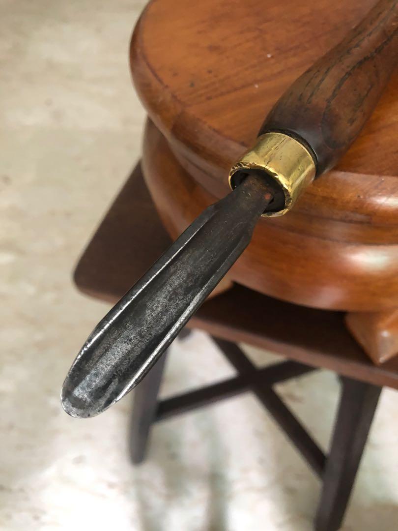 Antique English Round Chisel Circa 1930, Hobbies & Toys, Memorabilia ...