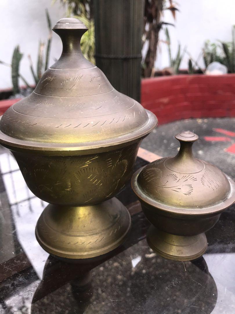 Antique Religious Oscha bread cups, Hobbies & Toys, Memorabilia ...