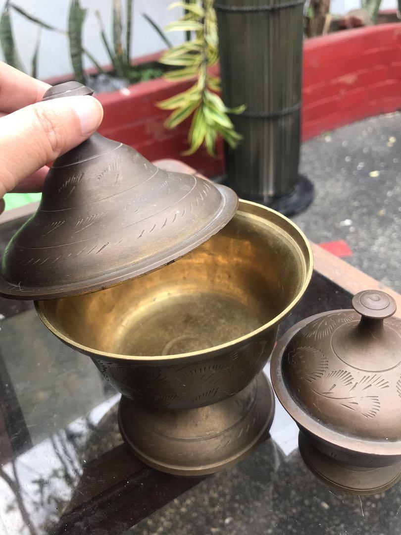 Antique Religious Oscha bread cups, Hobbies & Toys, Memorabilia ...