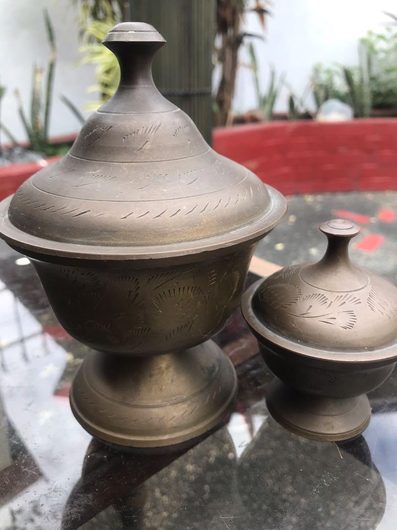 Antique Religious Oscha bread cups, Hobbies & Toys, Memorabilia ...