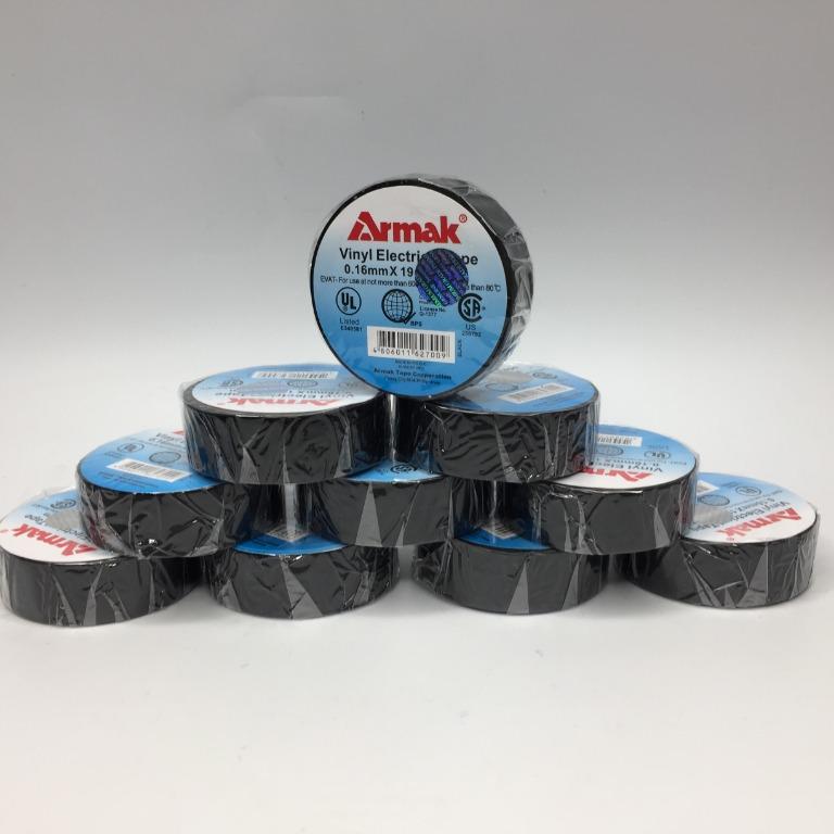 Armak Electrical Tape Black (Small size) Rubber Based Adhesive Electric ...