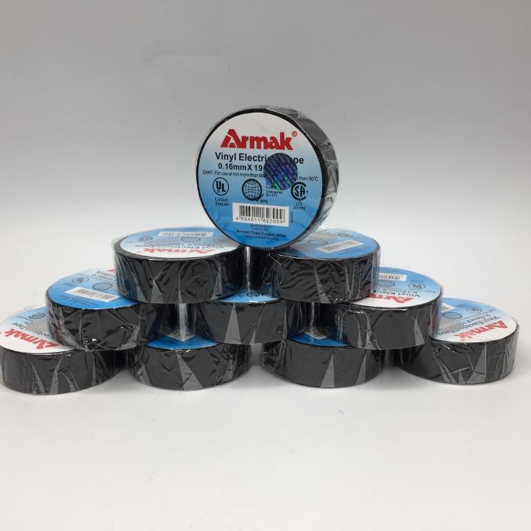 Armak Electrical Tape Black (Small size) Rubber Based Adhesive Electric ... Armak Electrical Tape Black (Small size) Rubber Based Adhesive Electric ...