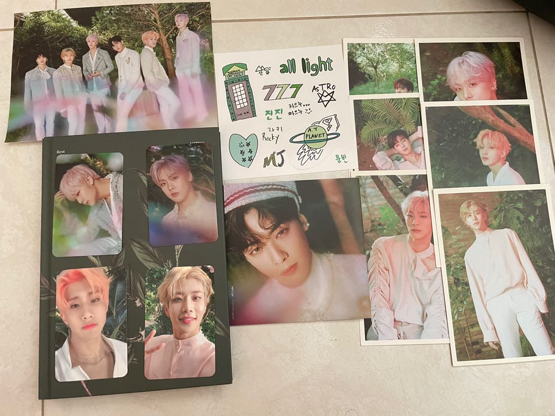 Astro All Light Album(white), Hobbies & Toys, Memorabilia ...