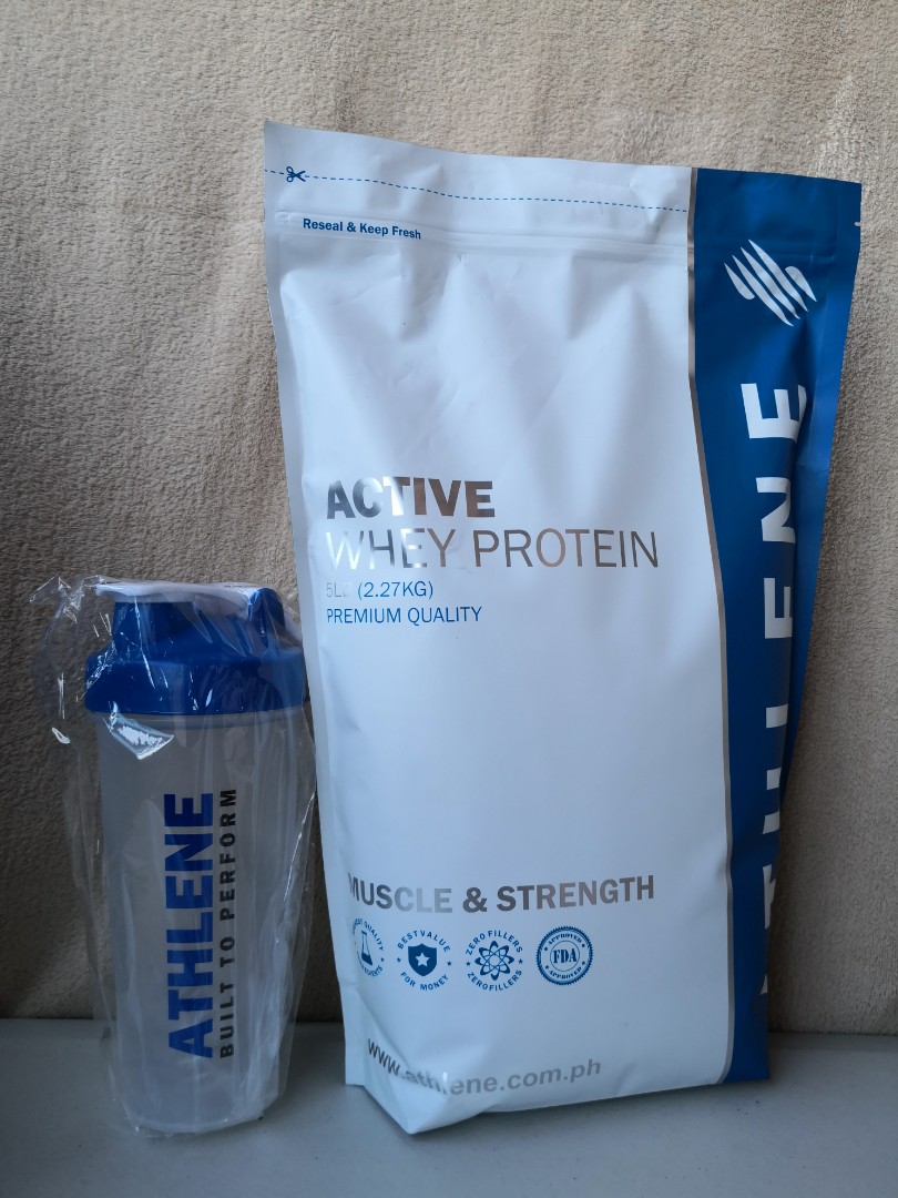 Athlene Active Whey Protein, Health & Nutrition, Health Supplements ...