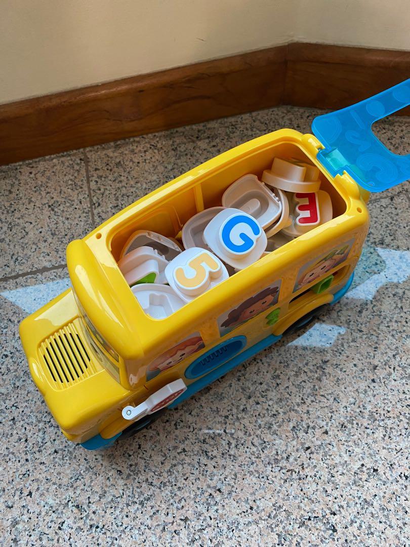 (Bundle) Vtech Count and Learn Alphabet Bus & Fisher-Price Little ...