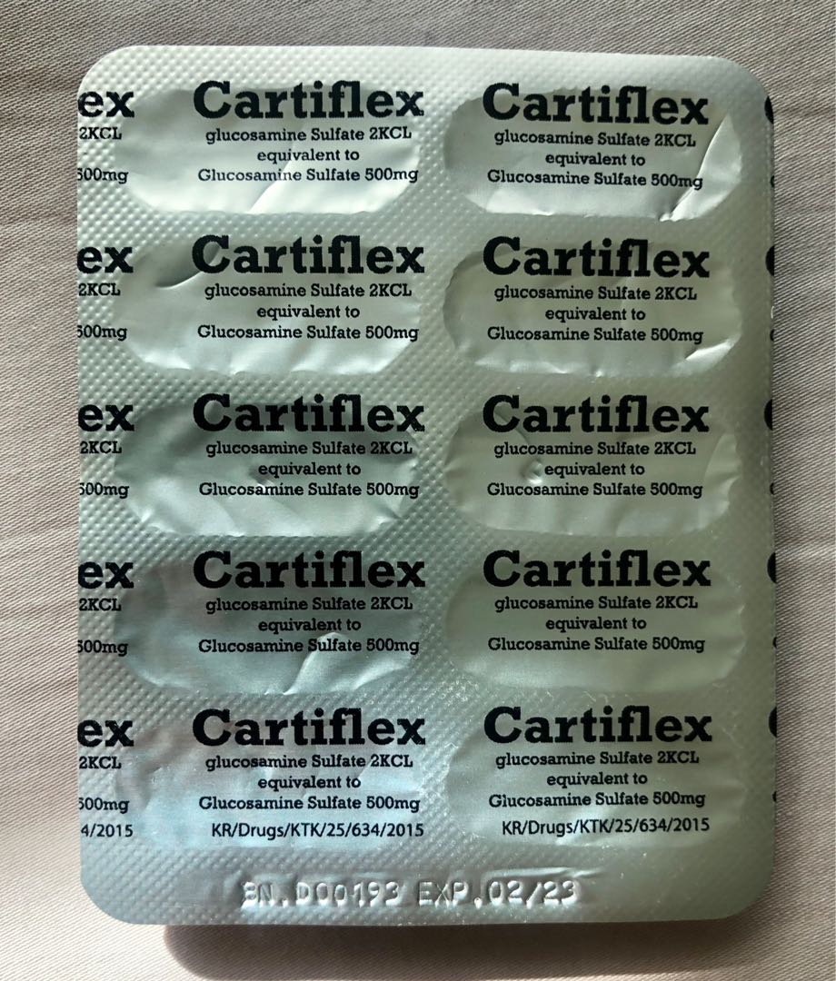 Cartiflex - Glucosamine Sulfate 500mg, Everything Else on Carousell