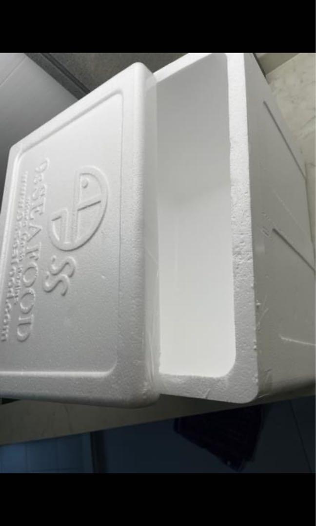 Free Clean Styrofoam box, Everything Else on Carousell