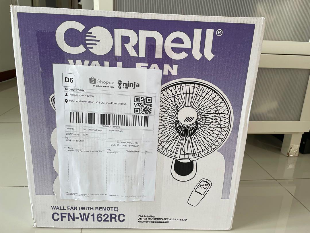 Cornell wall fan, Furniture & Home Living, Lighting & Fans, Fans on ...