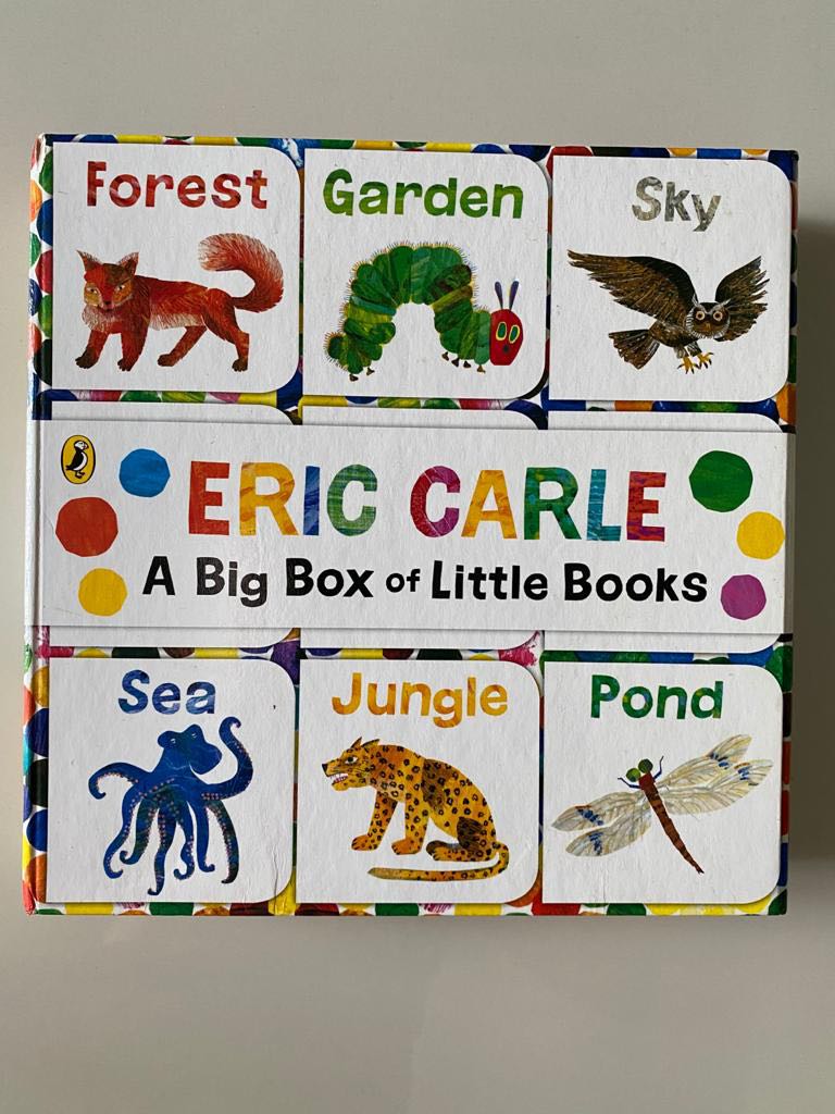 Eric Carle: A big box of little books, Hobbies & Toys, Books ...