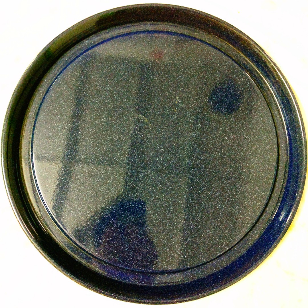 Breakable Granite Round 15 inches diameter Tray With a Triangular ...