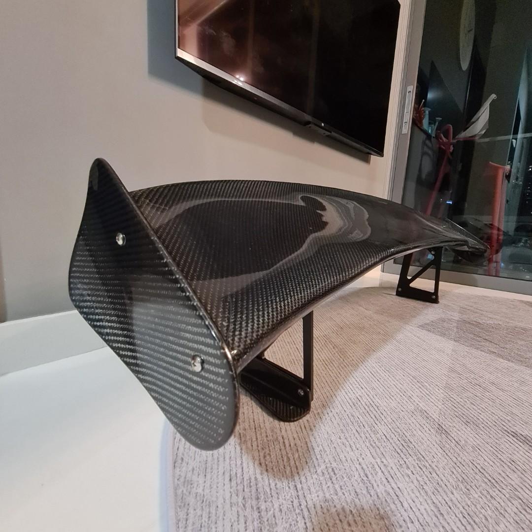 GT Wing spoiler carbon fiber spoon, Car Accessories, Accessories on ...