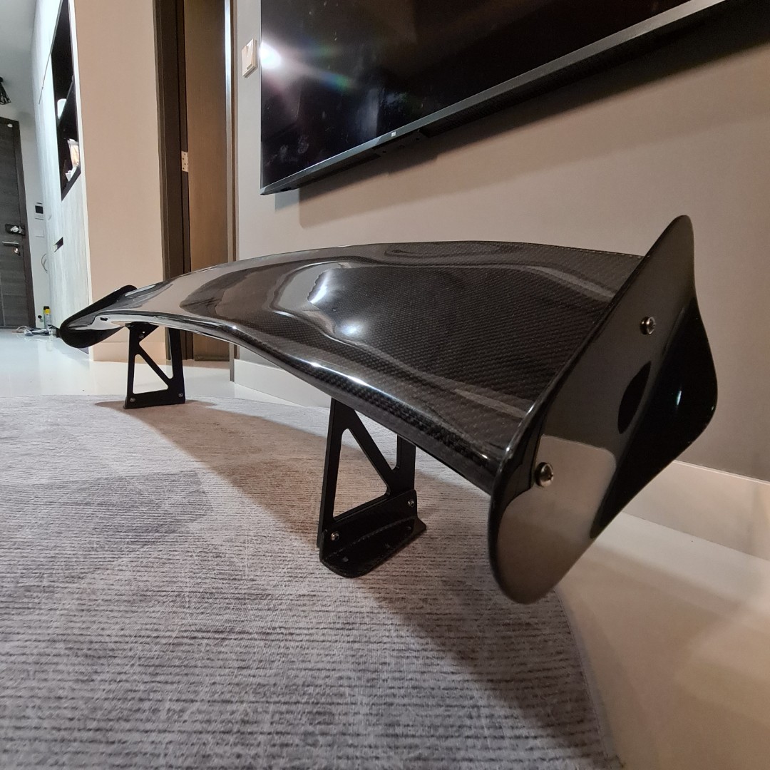 GT Wing spoiler carbon fiber spoon, Car Accessories, Accessories on ...