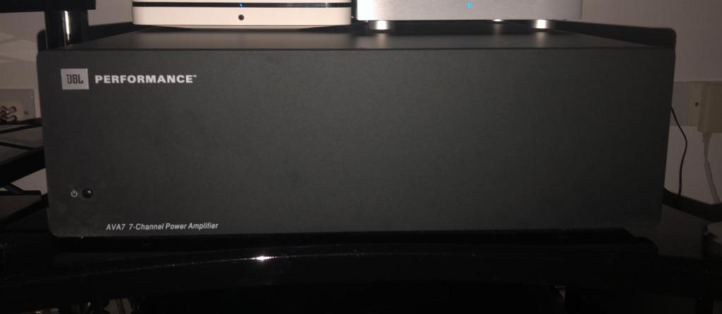 JBL AVA-7 Performance Series 7 Channel Power Amplifier, Audio ...