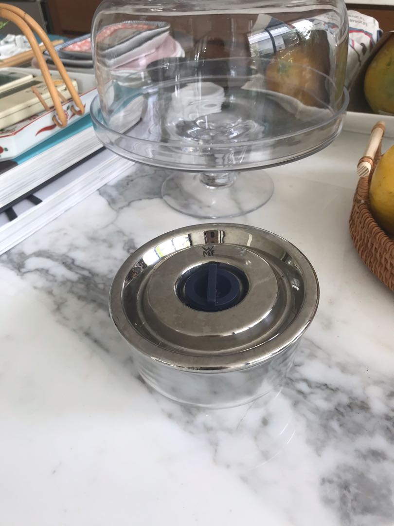 WMF airtight glass silicon containers/ lunch box # luminarc/ WMF/Alessi ...