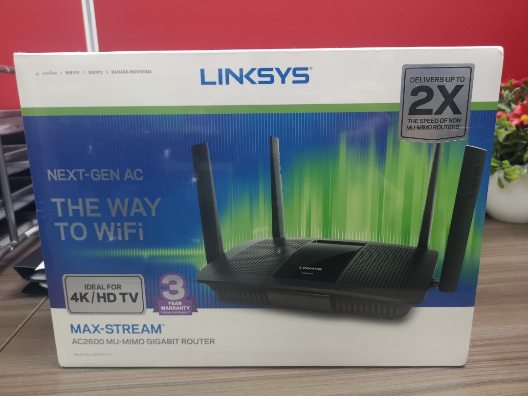 LINKSYS AC2600 MU-MIMO GIGABIT ROUTER, Computers & Tech, Parts ...