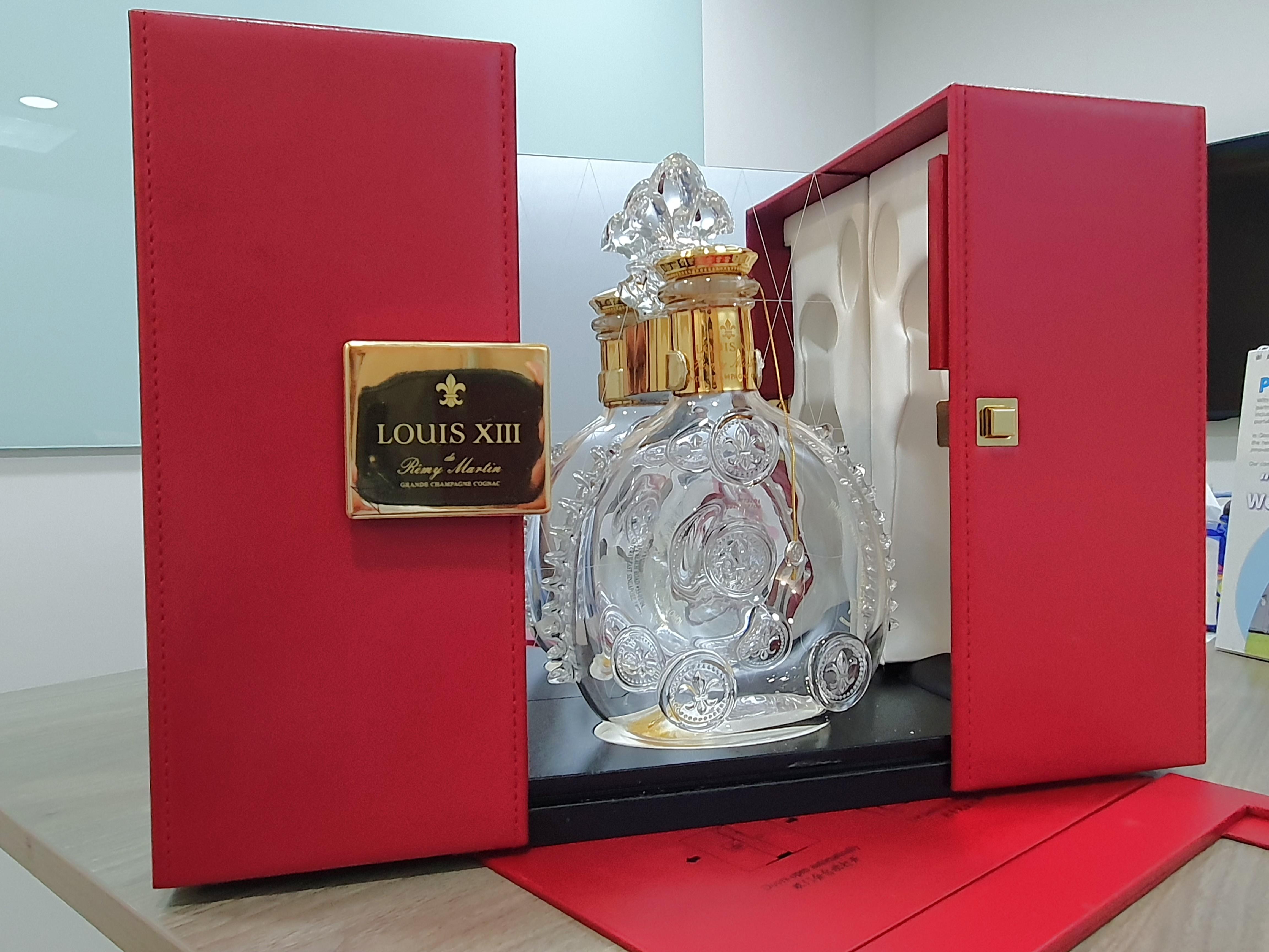 LOUIS 13 Bottle (Newly Emptied), Food & Drinks, Alcoholic Beverages on ...