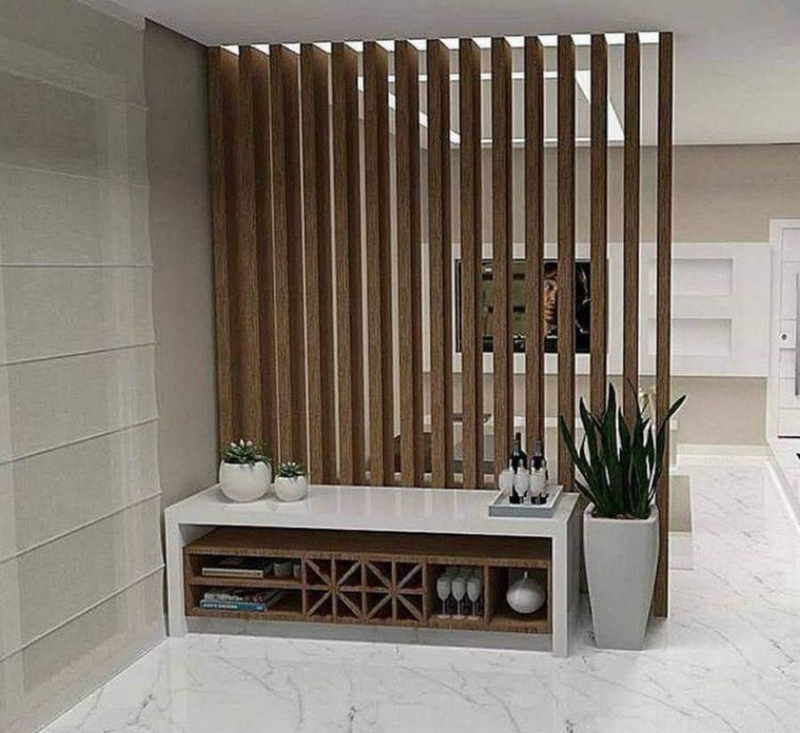 Mahogany partition, wall panel, Furniture & Home Living, Office ...