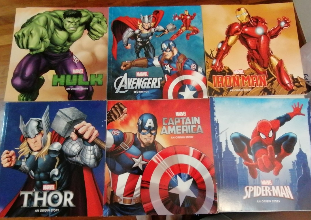 Marvel Avengers 6 in a set-Suitable for age 4/5/6, Hobbies & Toys ...