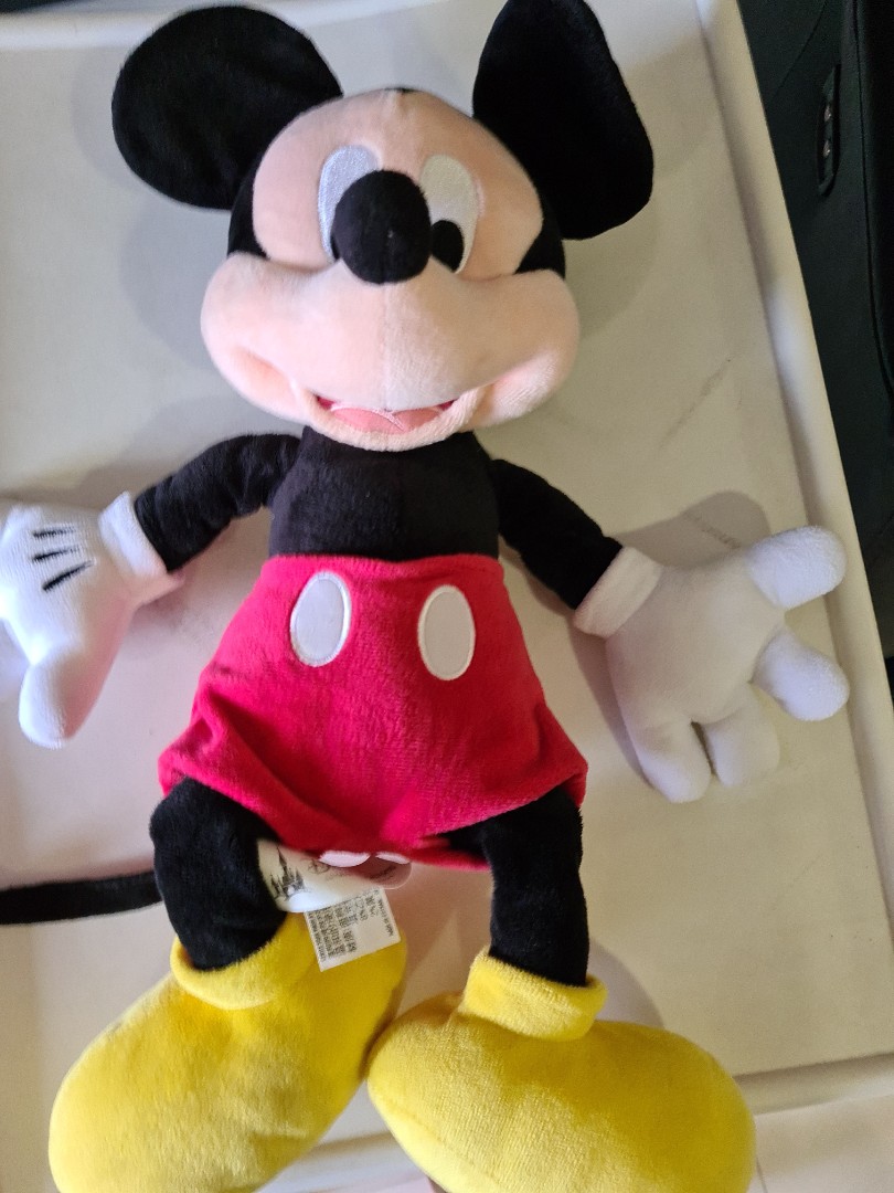 Mickey Mouse Soft Toy, Hobbies & Toys, Toys & Games on Carousell