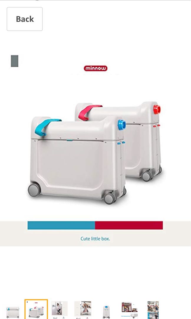 Minnow Airplane Bedbox Luggage (almost identical to Stokke Jetkids ...