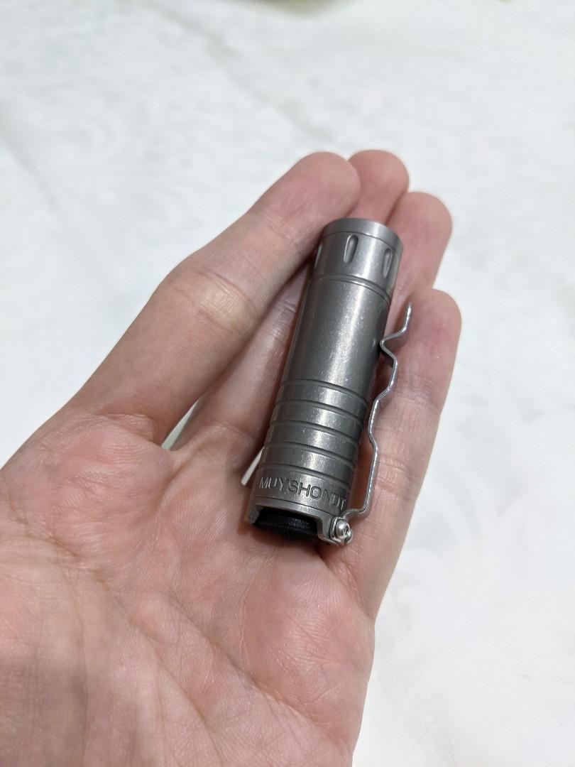 Muyshondt Aeon Mkiii Titanium Flashlight, Everything Else on Carousell