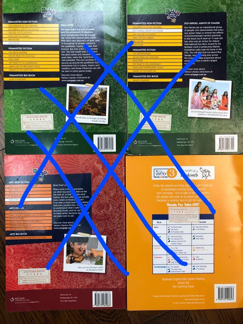 Nelson Learning & Nelson Cengage 港島傳統名校小學英文故事書, 興趣及遊戲, 書本 & 文具, 小朋友書 ...