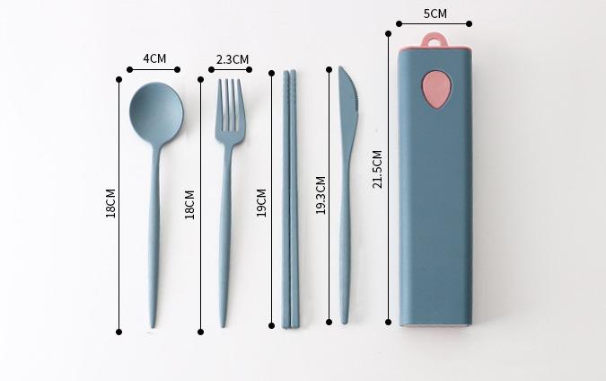 Customised Cutlery Set with Colour Box, Hobbies & Toys, Stationery ...