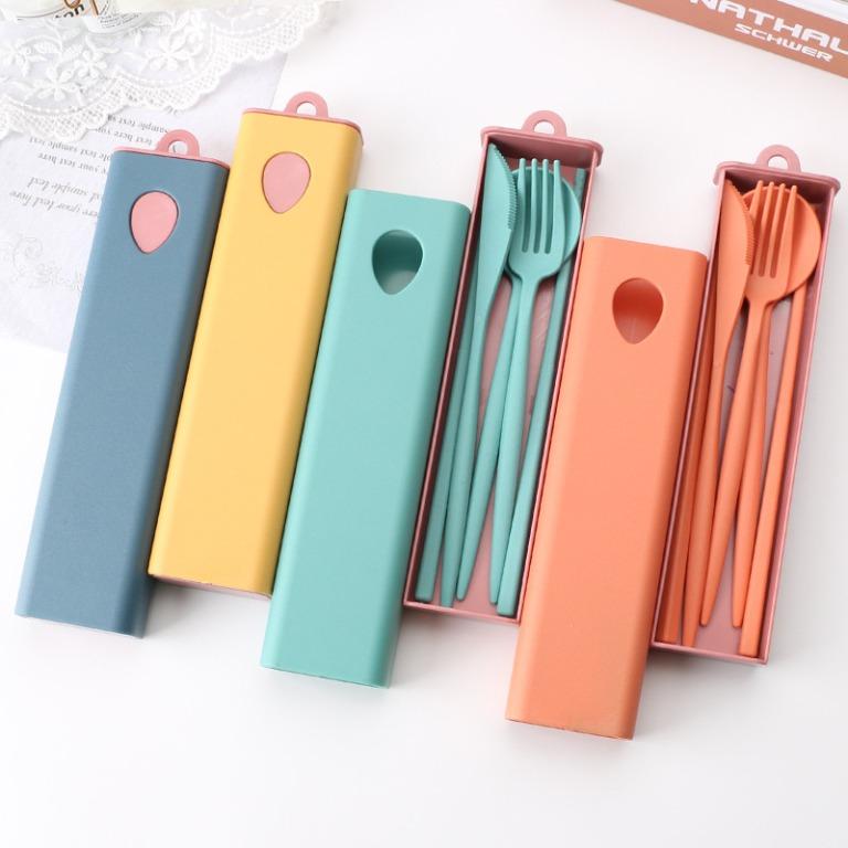 Customised Cutlery Set with Colour Box, Hobbies & Toys, Stationery ...