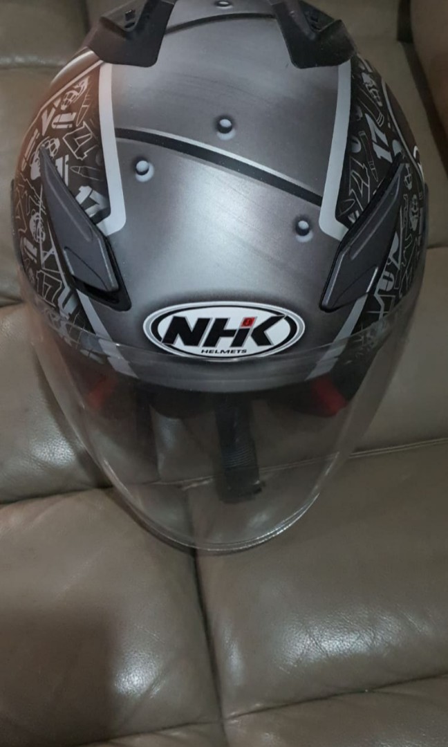 NHK helmet, Motorcycles, Motorcycle Apparel on Carousell