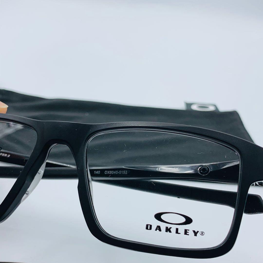 Oakley Chamfer 2 Satin Black, Men's Fashion, Watches & Accessories ...