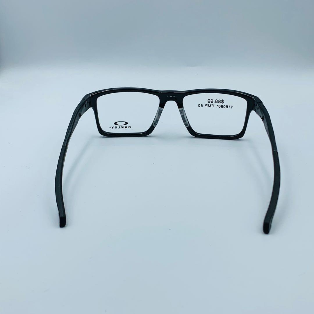 Oakley Chamfer 2 Satin Black, Men's Fashion, Watches & Accessories ...