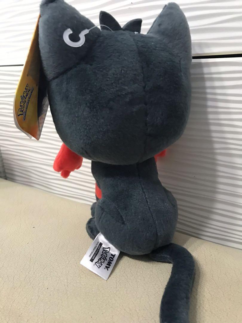 Original Tomy Pokémon plushie: Litten, Hobbies & Toys, Toys & Games on Carousell