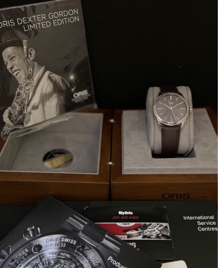 Oris Dexter Gordon Limited Edition, Men's Fashion, Watches ...