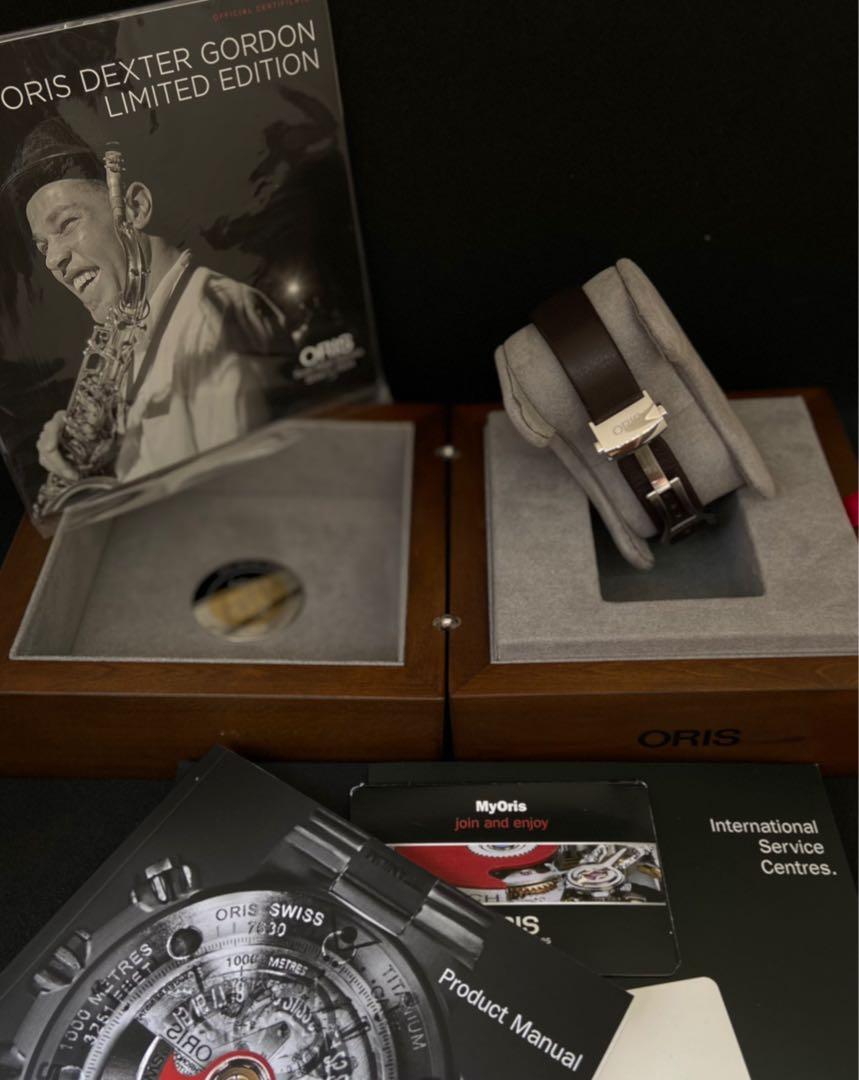 Oris Dexter Gordon Limited Edition, Men's Fashion, Watches ...