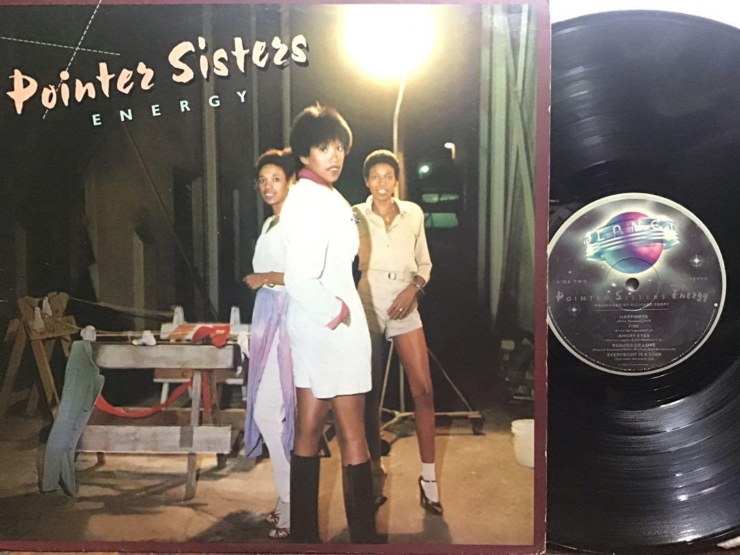 LP Pointer Sisters - Energy VINYL RECORD Anubis Piring Hitam Pop, Hobbies & Toys, Music & Media ...
