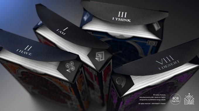 Poker Cards - Zodiac Portents 12 Collections. Collectible Boxed Set including all 12 decks. TCC ...