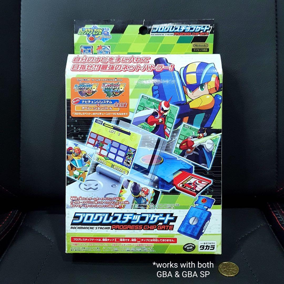Progress Chip Gate Mega Man Battle Network Nintendo Gameboy Advance ...
