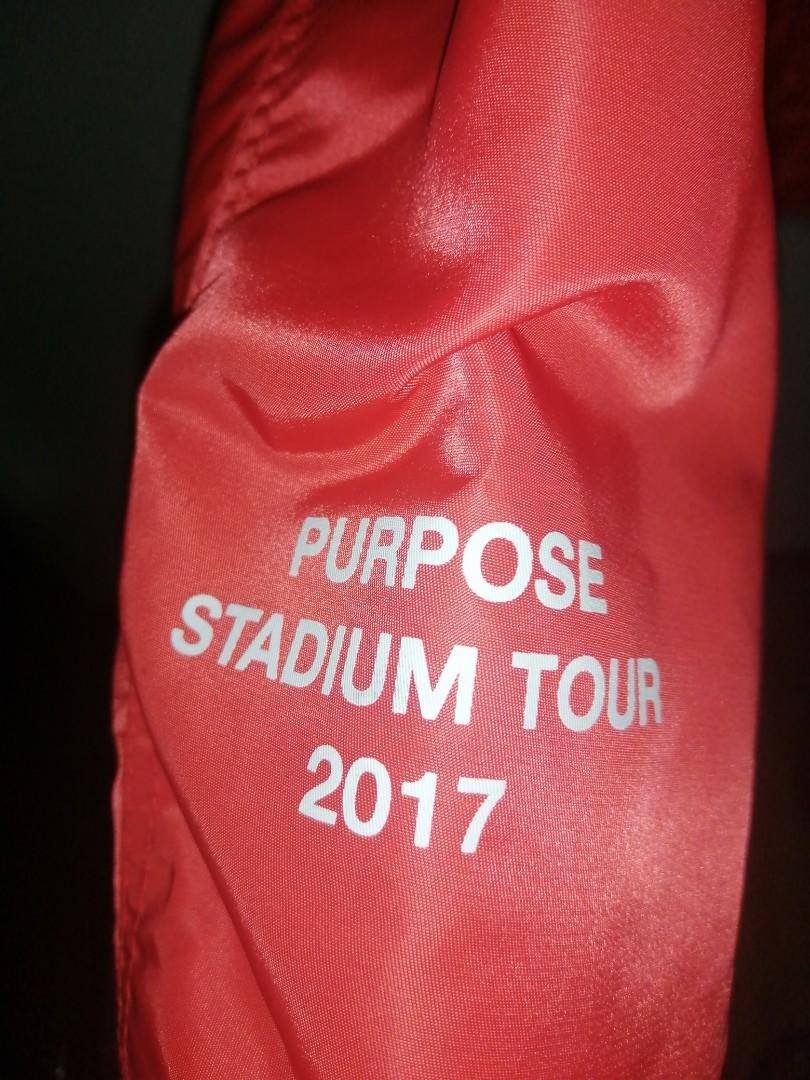 PURPOSE TOUR BOMBER JACKET, Men's Fashion, Coats, Jackets and Outerwear ...
