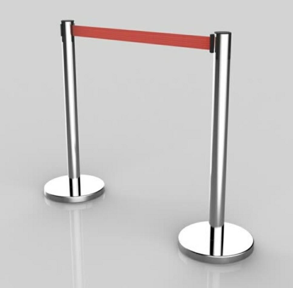Retractable Queue Pole Crowd Control Safe Distancing on Carousell